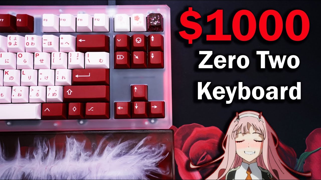 The $1000 Zero Two Custom Mechanical Keyboard - YouTube