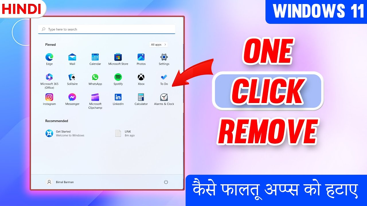 (Must Do) Installed Windows 11? Remove Bloatware's !!! डेब्लोटवेयर ...