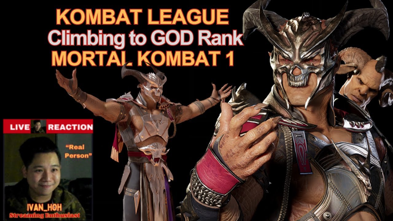 Kombat League - God Rank Grind - Mortal Kombat 1 - YouTube