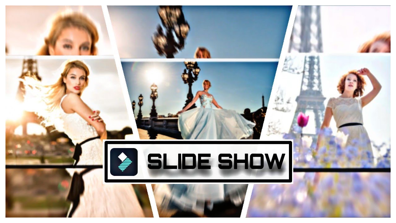 Photo "SLIDE SHOW" Tutorial 2020 | FILMORA 9 - YouTube