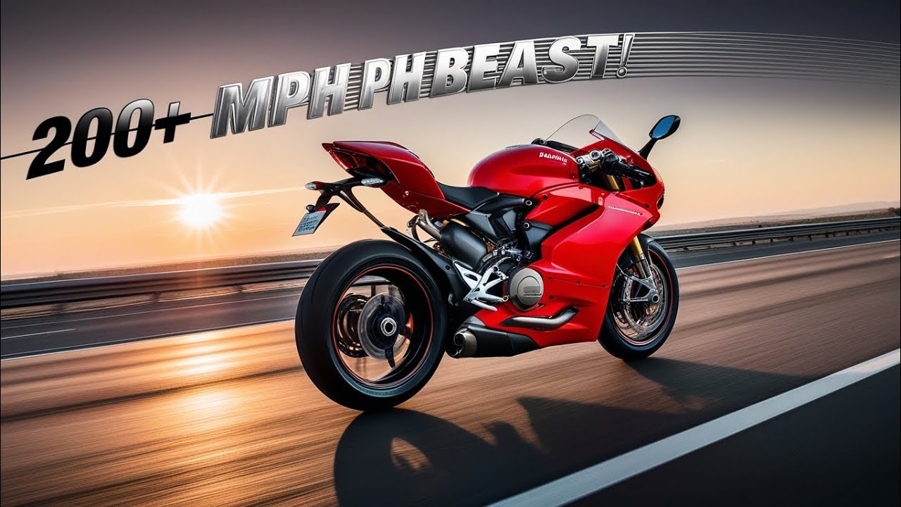 Unleashing the BEAST: Ducati Panigale's Insane Top Speed Test!" - YouTube