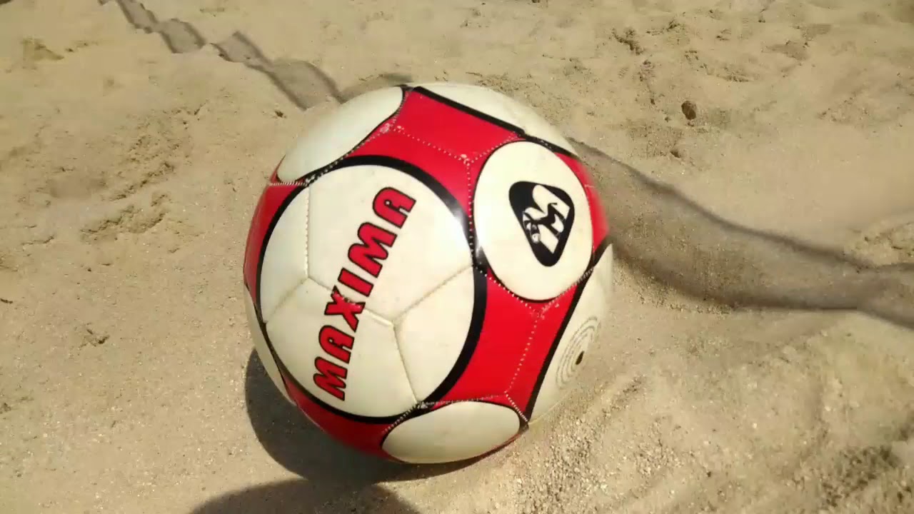 Beach rolling ball ⚽ - YouTube
