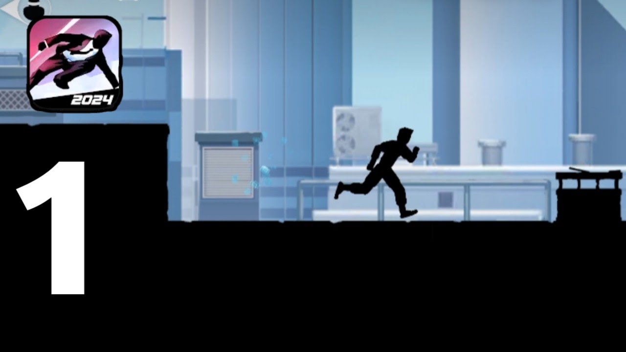 Vector - Gameplay Walkthrough Part 1 - Downtown Level 1-8 (iOS, Android ...