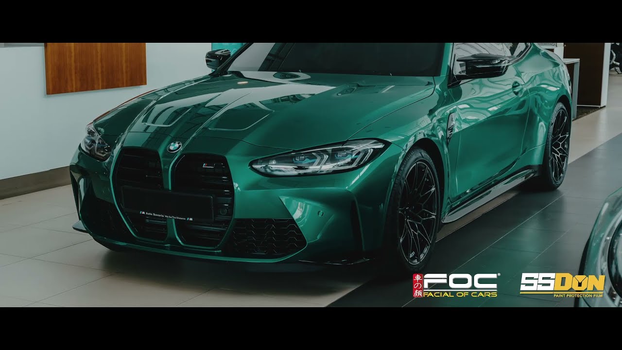 BMW M4 Competition Full Body Paint Protection Film (PPF) By Facial of ...