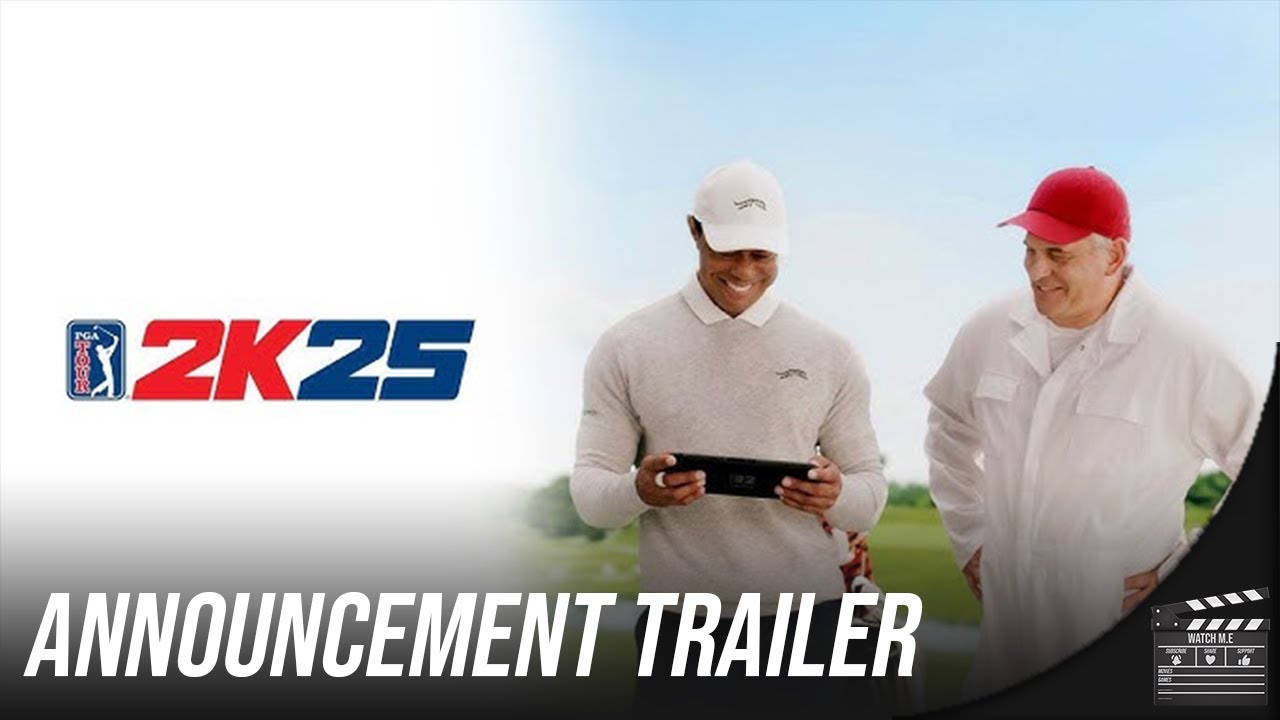 PGA Tour 2K25 - Official Nintendo Switch 2 Announcement Trailer - YouTube