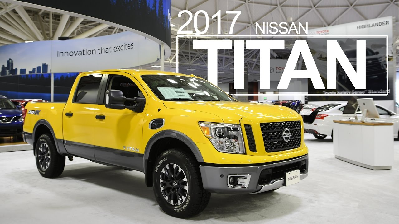 2017 Nissan Titan V8 | First Look & Overview | 2017 Twin Cities Auto ...