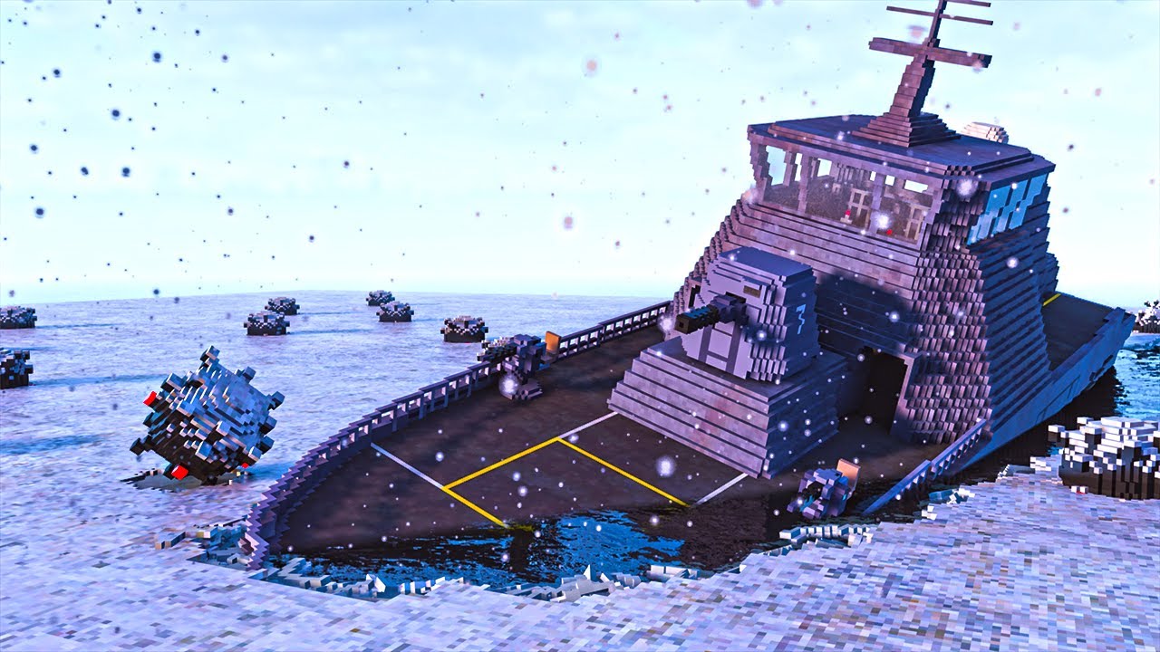 Ships Break Sea Mine Ice Field | Teardown - YouTube