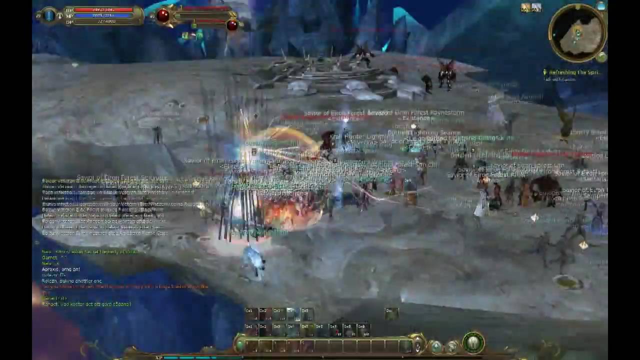 Aion Closed Beta - Second Elyos Event Aftermatch - Artifact Raid - YouTube