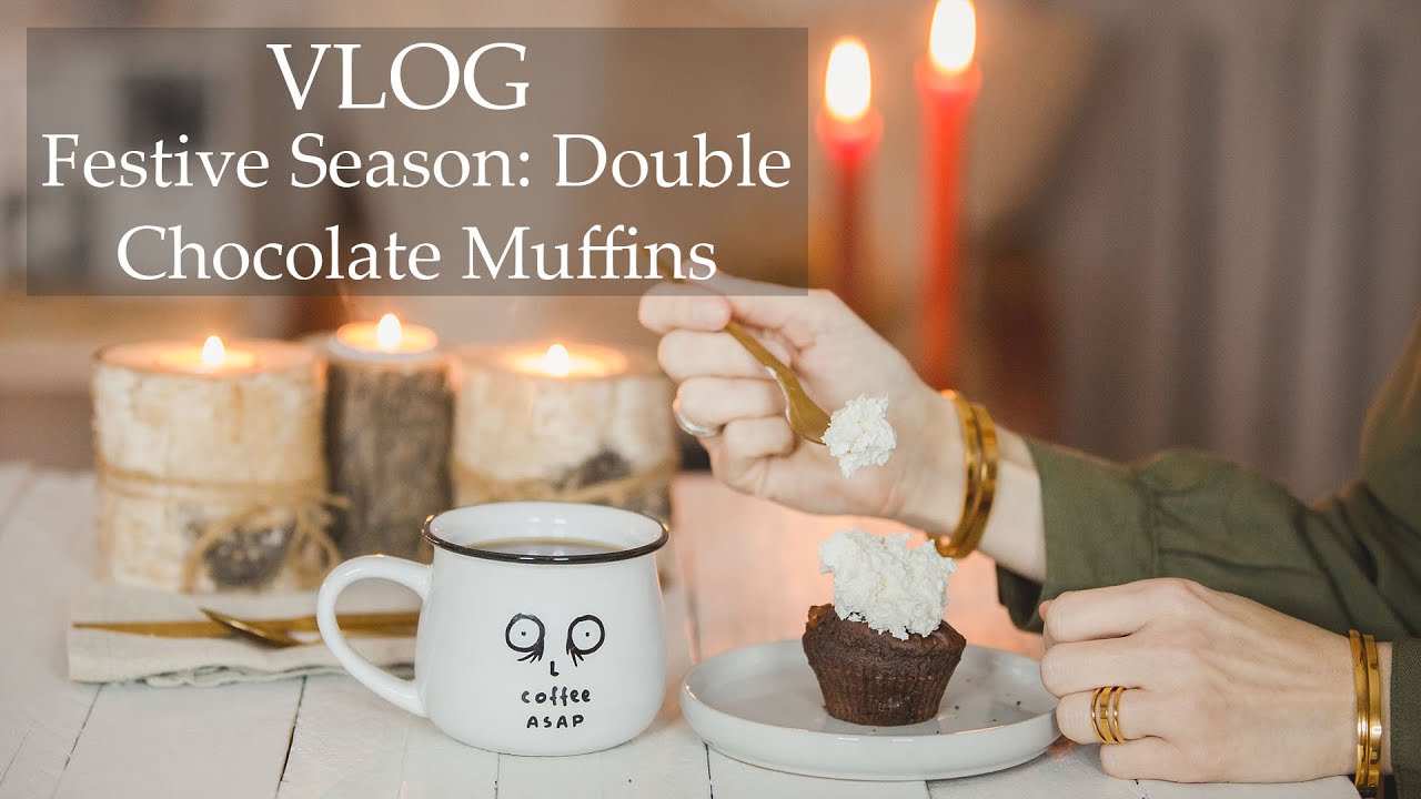 Festive Season: Double Chocolate Muffins | November Baking | Friends ...