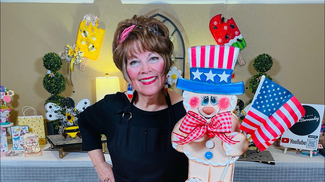 Let’s craft a Patriotic Gingy!! - YouTube