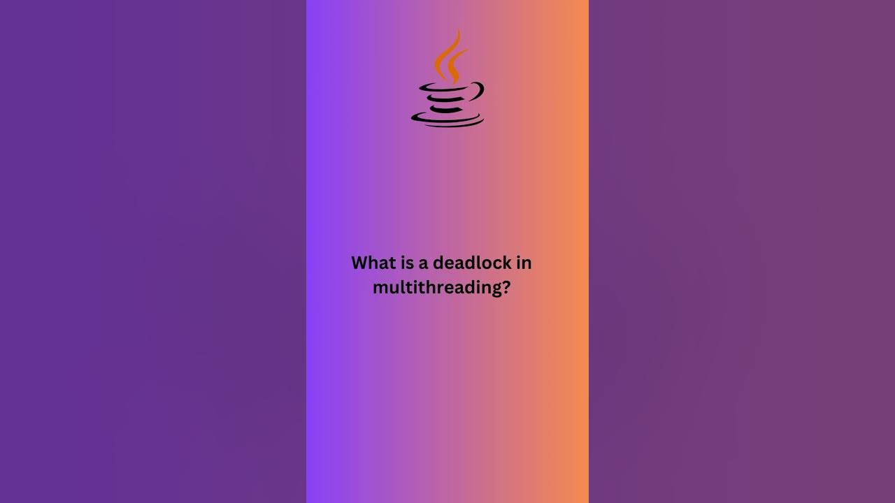 Java Multithreading Interview Question Youtube