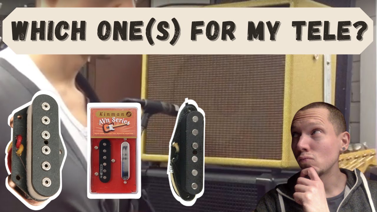 Telecaster pickup shootout: G&L asat bridge vs. Kinman noiseless set vs ...