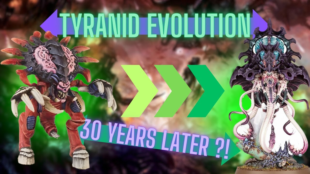 The Evolution of Tyranid Models | Warhammer 40K History - YouTube