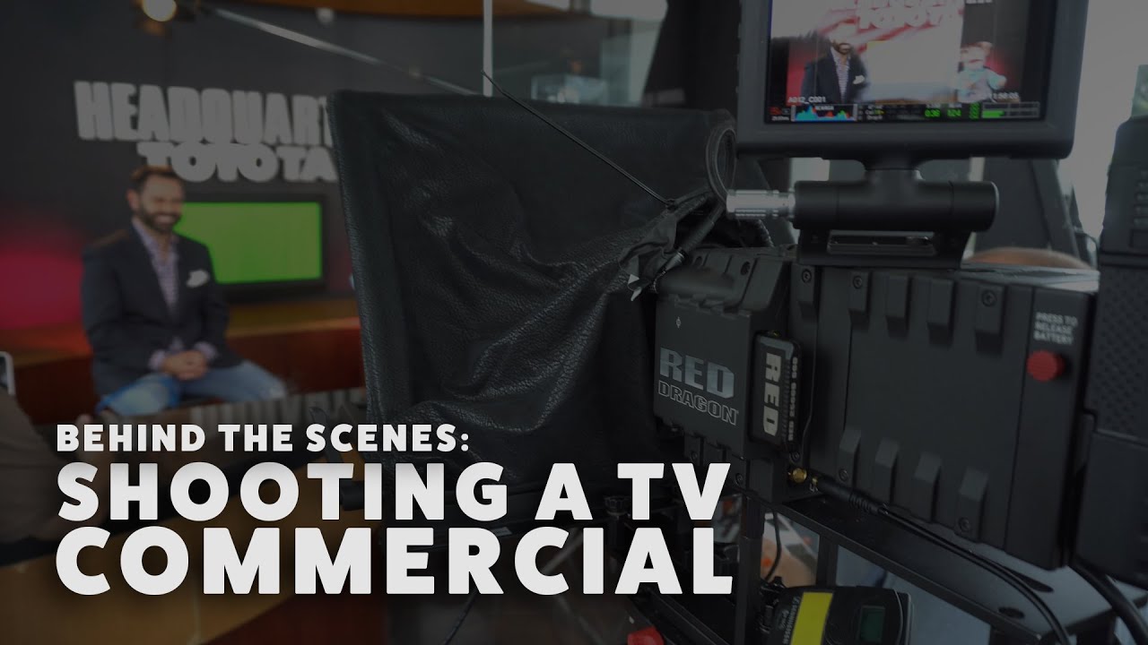 Shooting a TV Commercial - Behind the Scenes - YouTube