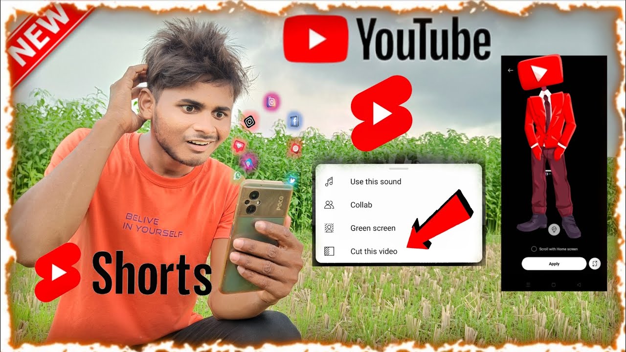 YouTube new update remix card video remix. আমি যেভাবে ভিডিও বানাই ...