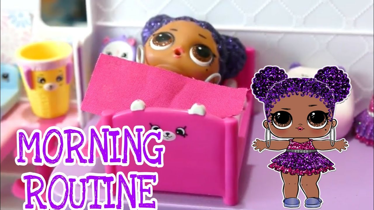 LOL SUPRISE MORNING ROUTINE! SCHOOL DAY! - YouTube