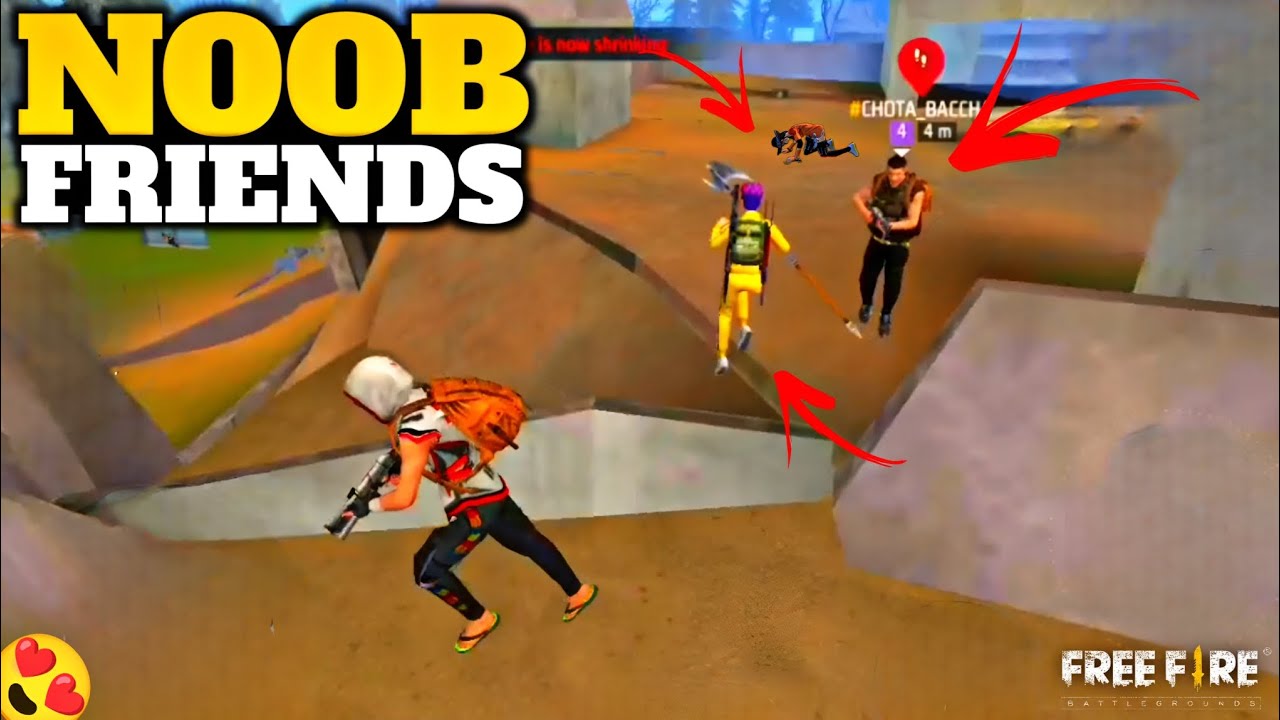 ULTRA NOOB FRIENDS IN FREE FIRE😂 #freefire #totalgaming #ff - YouTube