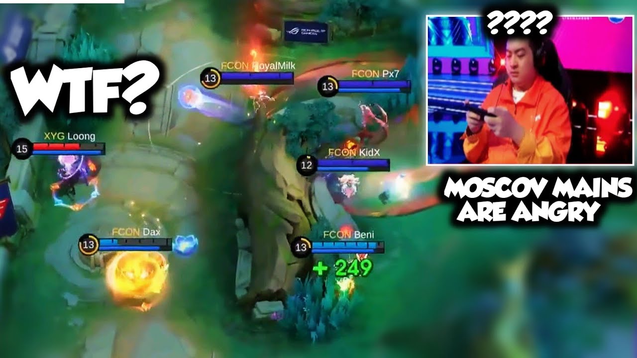 MOSCOV MAINS ARE ANGRY 🤬 AT THIS PRO MOSCOV PLAYER. . . - YouTube
