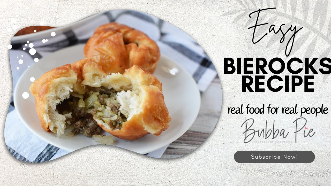 EASY BIEROCKS RECIPE - YouTube