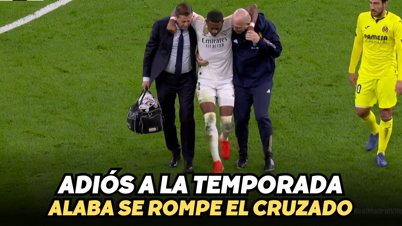 ASÍ se LESIONÓ DAVID ALABA - YouTube
