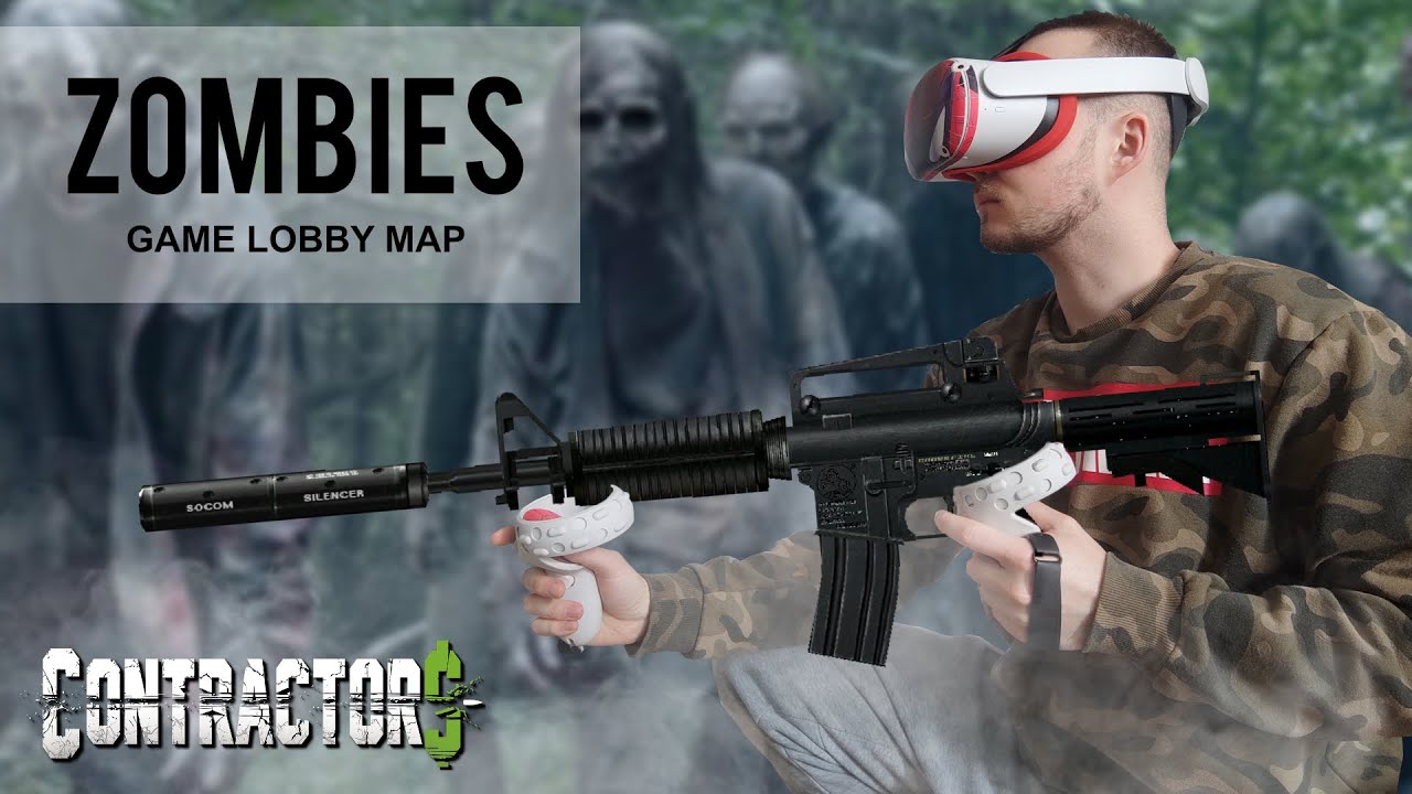 CONTRACTORS VR - Zombies Gameplay #1 // [ Meta Quest 2 ] 4K - YouTube