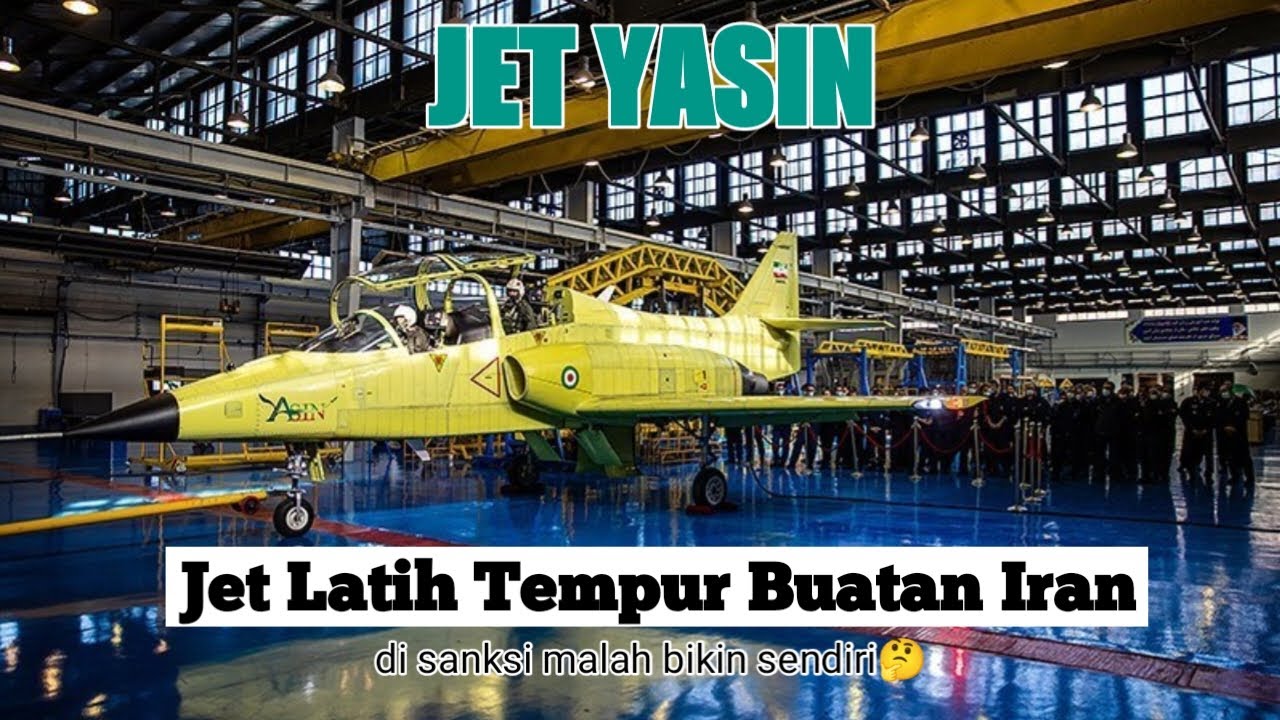JET YASIN | JET LATIH TEMPUR TERBARU BUATAN IRAN - YouTube