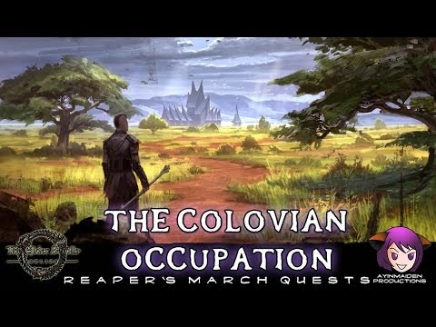 Elder Scrolls Online - L38 The Colovian Occupation - YouTube
