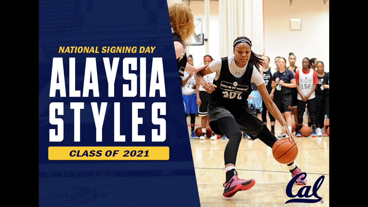 Cal Women's Basketball: Alaysia Styles - Why I Chose Cal - YouTube