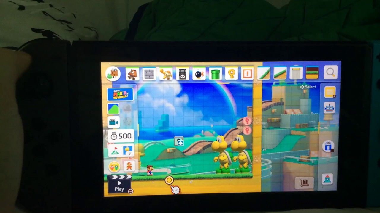 Chagrin’ Chuck Blockade from Mario 3D World recreated in Mario Maker 2 ...