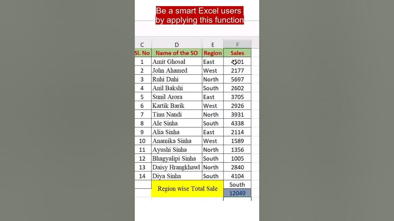 Calculate smartly with advanced excel function #exceltips #newexcel#exceltipsandtricks # ...