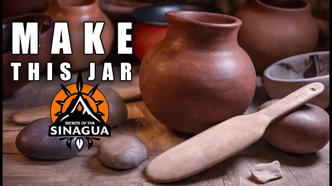 How to Make a Sinagua Jar Using Wild Clay: Paddle & Anvil Technique ...