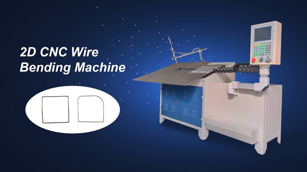 2d wire bending machine GT-WB-60-4A（Import CAD drawings for automatic ...