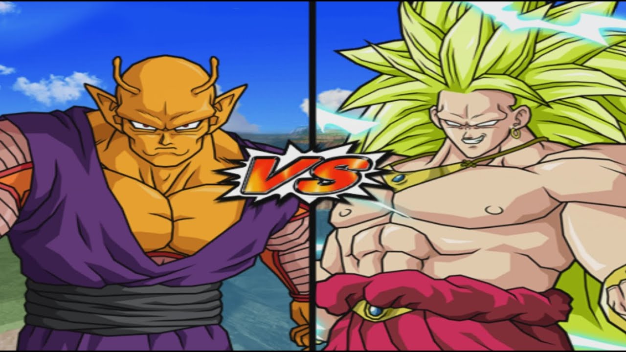 Orange Piccolo VS SSJ3 Broly - DBZ Budokai Tenkaichi 4 - YouTube