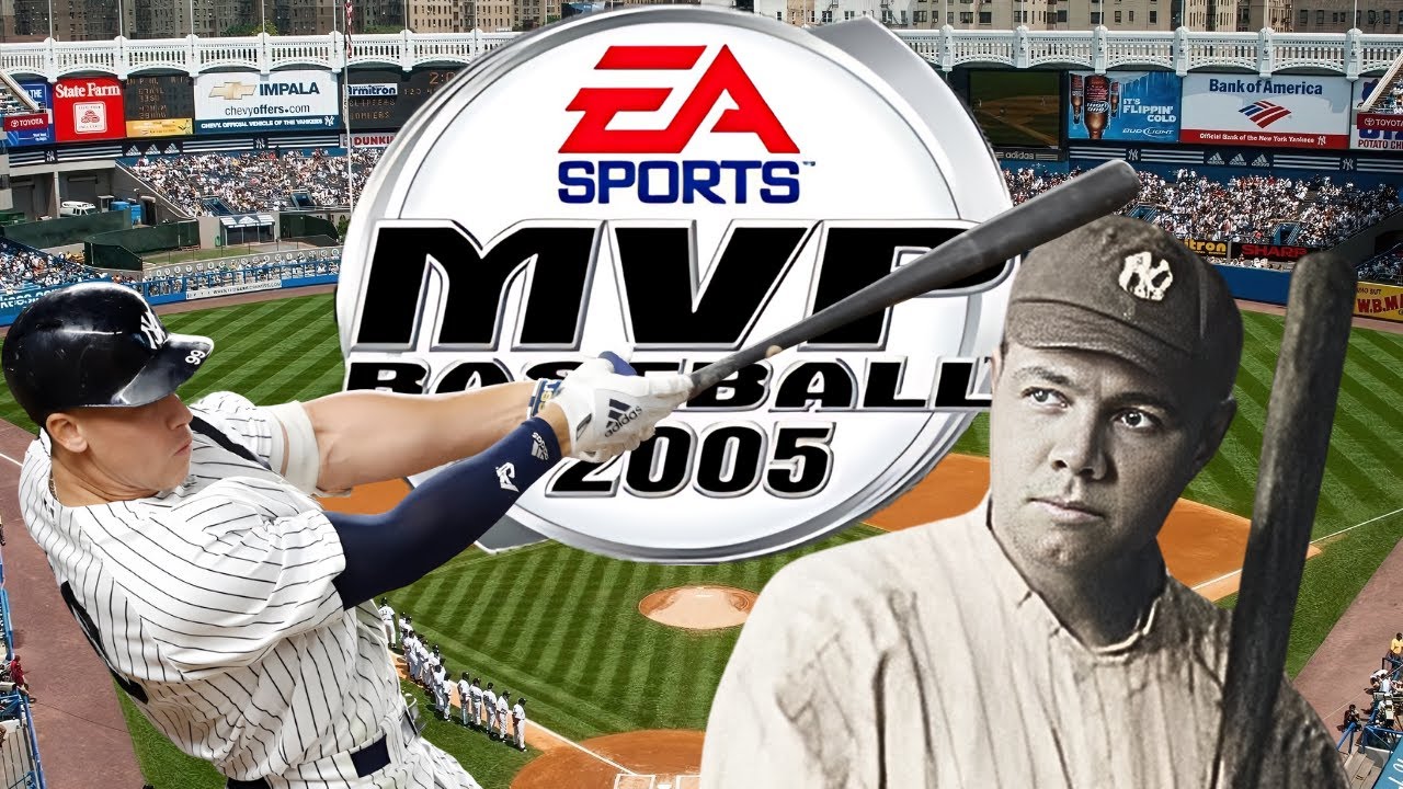 AARON JUDGE FACES BABE RUTH | MVP Baseball 2005 | Home Run Showdown #2 ...