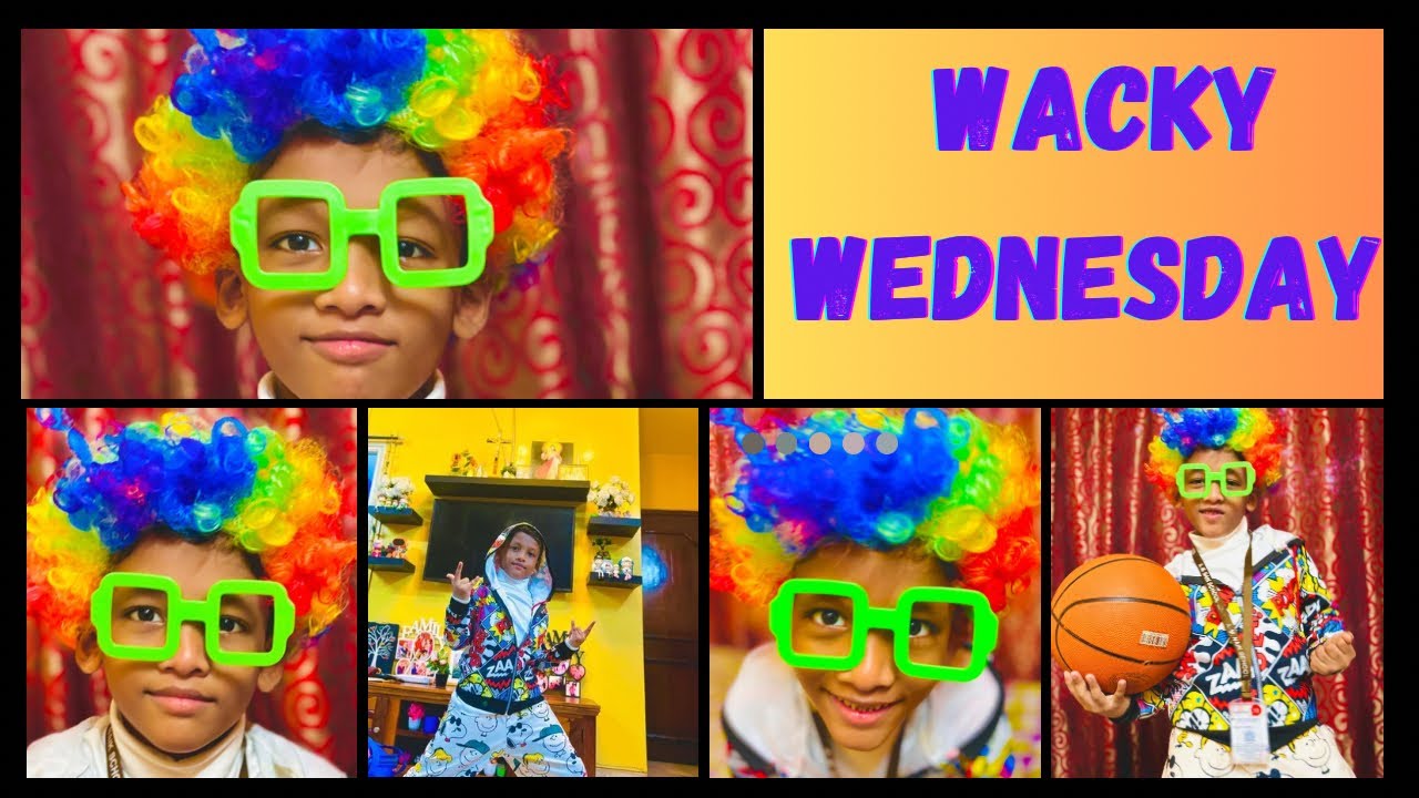 Wacky Wednesday At School | Wacky Wednesday Ideas | Wacky Tacky Day ...