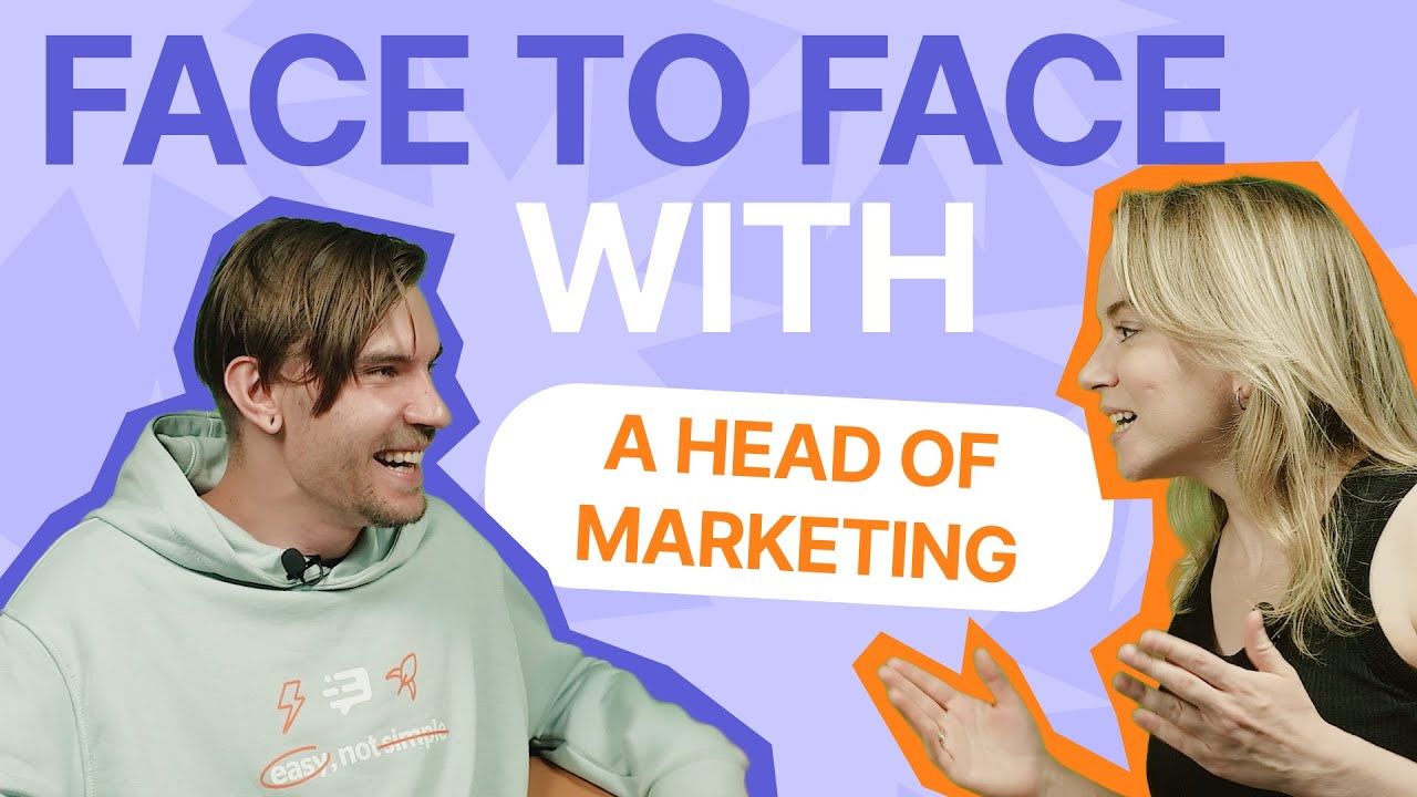 Face To Face With A Head Of Marketing - YouTube