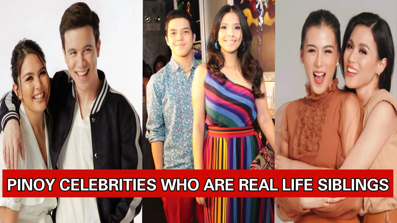 Pinoy Celebrities who are Real Life Siblings|| All the details Revealed ...
