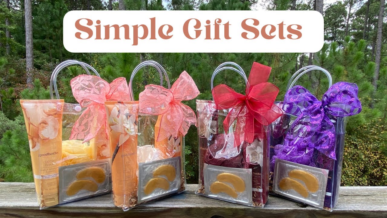 Simple But Cute Gift Sets - YouTube