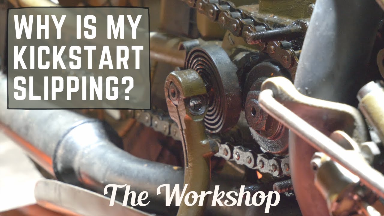 What to do when your kickstart is slipping - Harley Davidson WLA ...