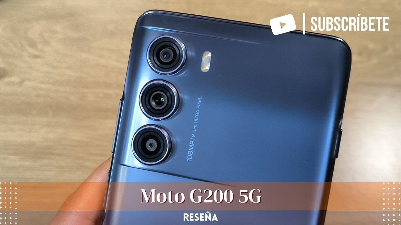 Reseña del Motorola Moto G200 5G - YouTube