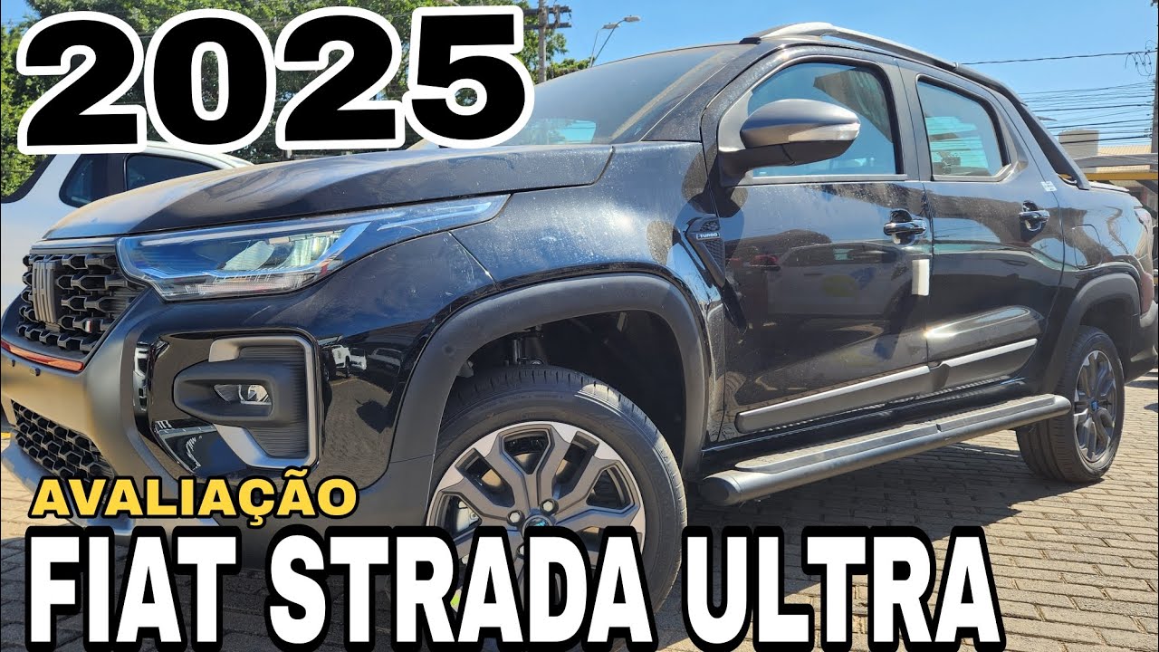 NOVA FIAT STRADA ULTRA 1.0 TURBO 2025 | DETALHES E PREÇO DA VERSÃO MAIS ...
