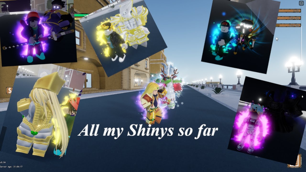 Showcasing my Skins, Shinys (YBA) - YouTube