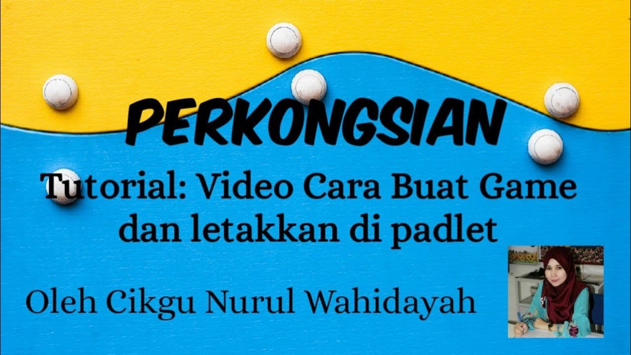 Video cara buat game - YouTube