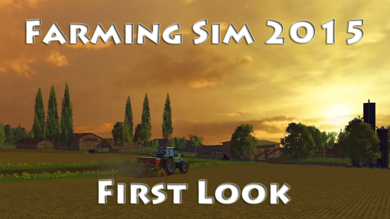 Farming Sim 2015 - What's It Like? - YouTube