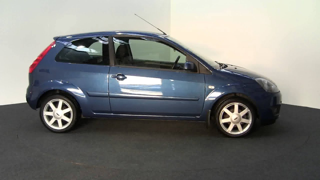 2008 FORD FIESTA ZETEC BLUE - YouTube