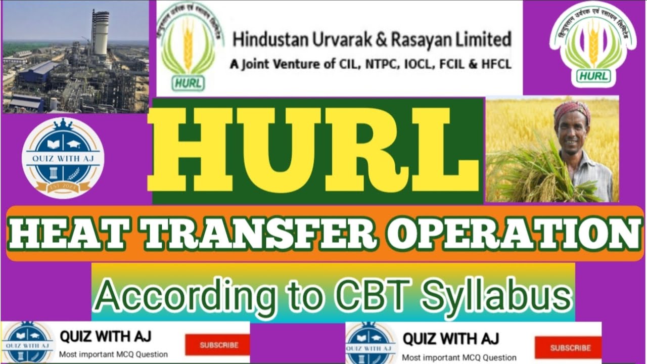 HEAT TRANSFER OPERATION || According to HURL Syllabus || Diploma chemical - YouTube