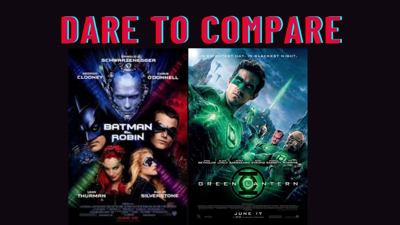 Dare to Compare Batman and Robin vs Green Lantern - YouTube