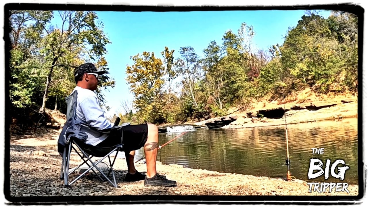 Live Bait River Fishing Under This Waterfall - YouTube