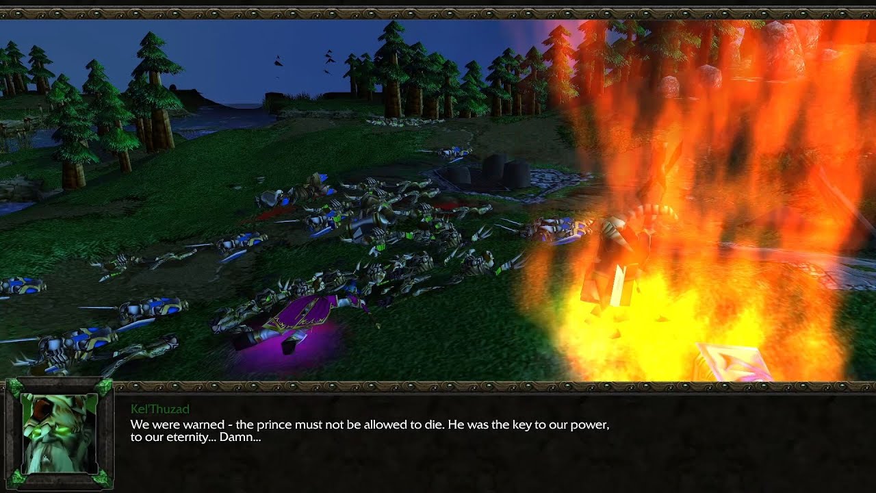 Kel'Thuzad accidentally kills Arthas which makes the Lich King angry ...