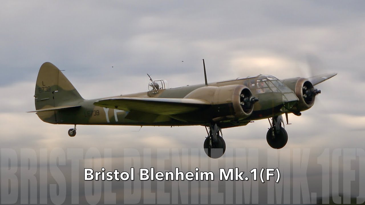 Bristol Blenheim Mk.1(F) - YouTube